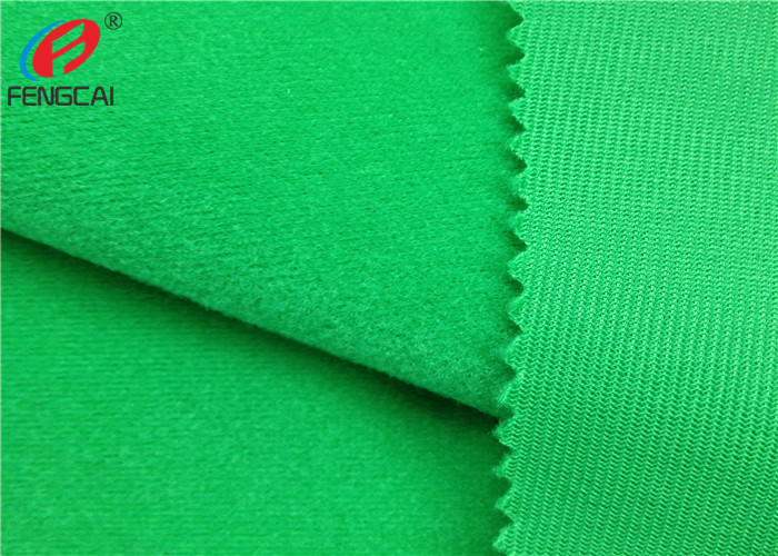 100% Polyester Stretch Knit Fabric Lembut Velour Loop Fabric Untuk ...